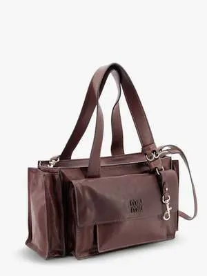 Miu Miu Utilitarian Leather Crossbody Bag - Multicolor