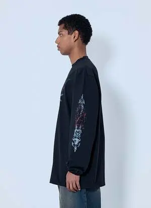 Vetements Graphic Long Sleeve T-shirt