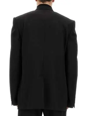 Balenciaga Double Breasted Wool Jacket
