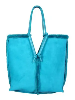 Bottega Veneta Bolster Tote Bag - Blue