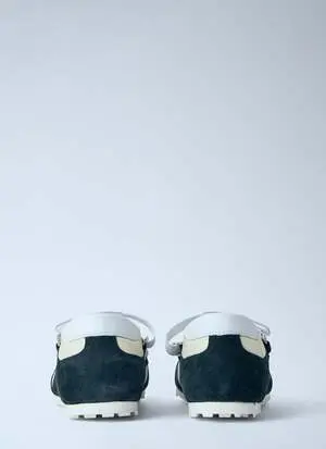 Marni Mary Jane Sneakers In Suede And Nylon
