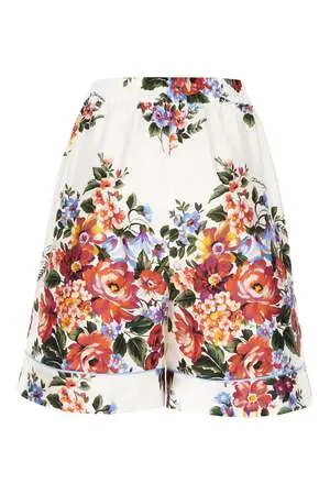Dolce & Gabbana Floral Print Shorts - Multicolor