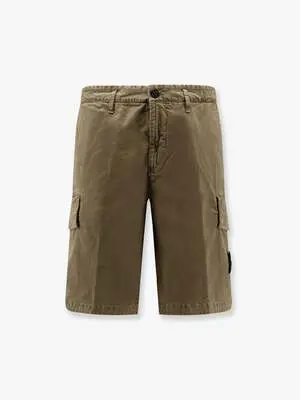 Stone Island Organic Cotton Cargo Shorts - Multicolor