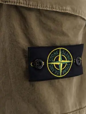 Stone Island Organic Cotton Cargo Shorts - Multicolor