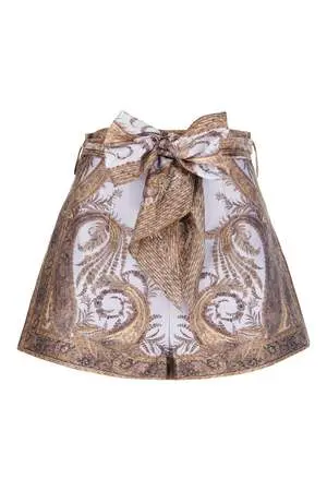 Zimmermann Printed Paisley Shorts