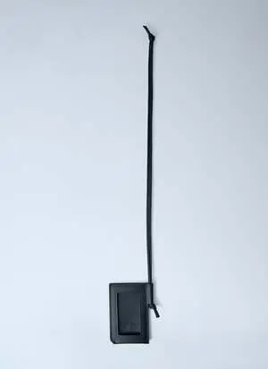 Bottega Veneta Intrecciato Piccolo Badge Holder - Black