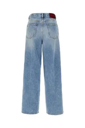 Gucci Wide Leg Jeans - Multicolor