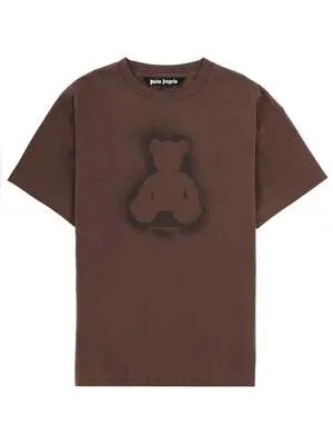Palm Angels T-shirt Bear - Brown