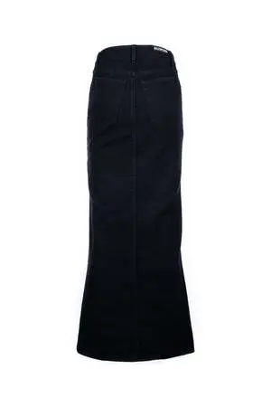 Balenciaga Long Denim Skirt