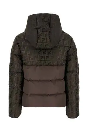 Fendi Monogram Puffer Jacket - Multicolor