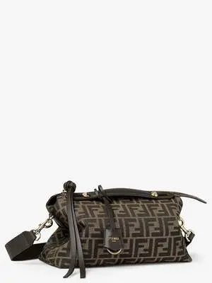 Fendi Ff Jacquard Fabric Medium Crossbody Bag