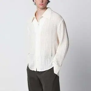 Séfr Ignacio Cotton Shirt - White