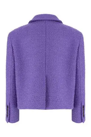 Gucci Textured Cropped Blazer