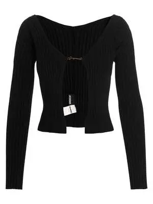 Jacquemus Le Maille Pralu Longue Ribbed Cardigan