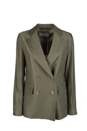 Peserico Double-breasted Blazer - Multicolor