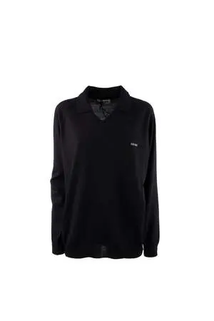Miu Miu Knitwear With Polo Collar - Multicolor