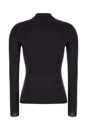 MARINE SERRE Embellished Long Sleeve Top