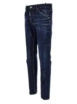Dsquared2 Cool Guy" Stretch Denim Jeans With Micro Rips