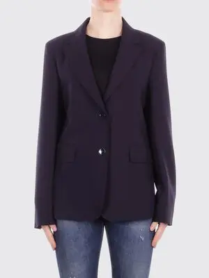 Max Mara Single-breasted Blazer - Blue