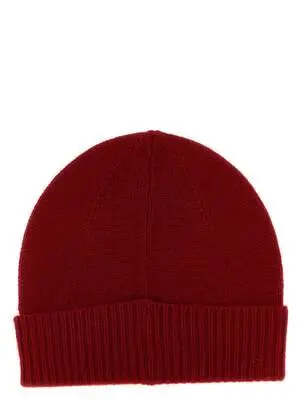 Guest In Residence Rib Cuff’ Knitted Cashmere Beanie - Red