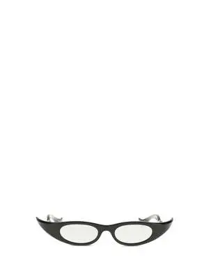 Valentino Garavani Geometric Acetate Cat Eye Sunglasses - Black