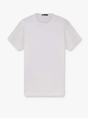 TOM FORD Tom Ford Men Cotton And Silk T-Shirt Multicolor