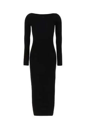 COURREGES Ribbed Knit Dress - Multicolor