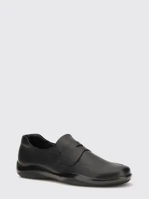 Prada Calf Leather Loafers - Black