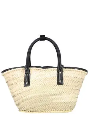 Jacquemus Soli Raffia Tote