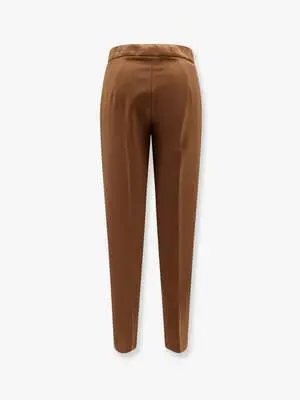 Max Mara Pegno Trousers In Viscose Blend - Multicolor
