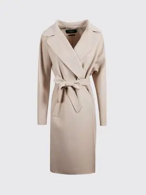 Max Mara Belted Wool Coat - Brown