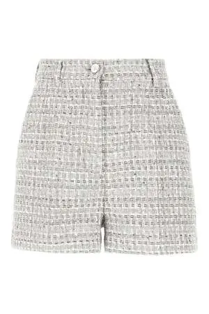 Dolce & Gabbana Textured Tweed Shorts - Multicolor