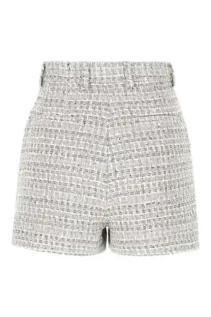 Dolce & Gabbana Textured Tweed Shorts - Multicolor
