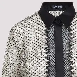 TOM FORD Polka Dot Lace Shirt