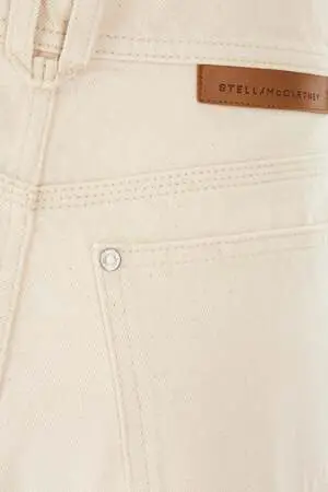 Stella McCartney Lace-up Cotton Shorts