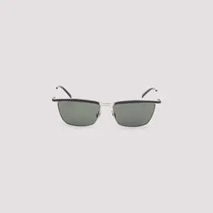 Saint Laurent Grey Metallic Sunglasses
