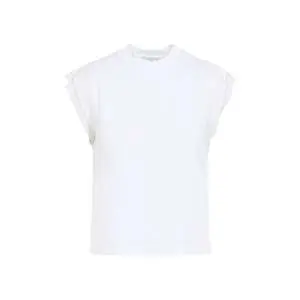 Peserico Cotton Top With Silver-toned Sleeve Details