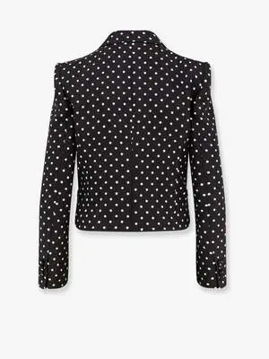 Valentino Garavani Single-breasted Polka Dot Blazer