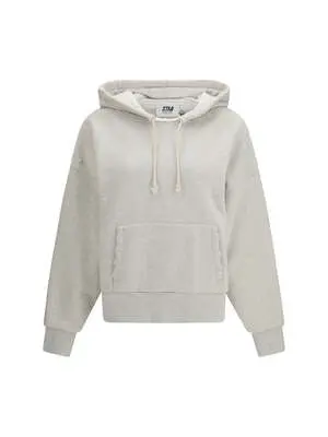 GOLDEN GOOSE Star Hooded Sweatshirt - Gray