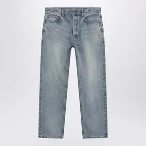 Saint Laurent Contrast Stitching Jeans For Men