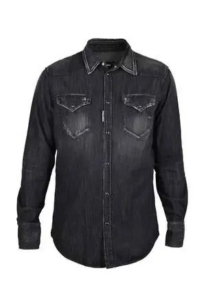 Dsquared2 Denim Shirt - Black
