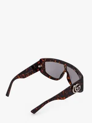 Gucci Rectangular Acetate Sunglasses With Double G Detail