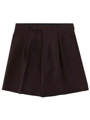 Paul Smith Linen Shorts - Brown