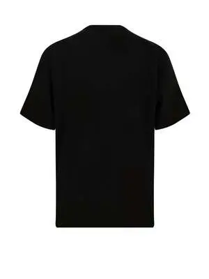 Sacai Cotton T-shirt With Nylon Inserts