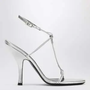 JUDE Jude Mixer Sandal In Silver Leather Silver