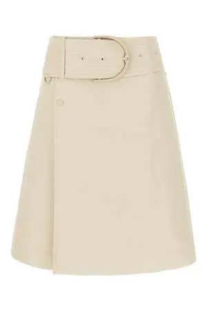 Burberry Skirt With Belt Detail