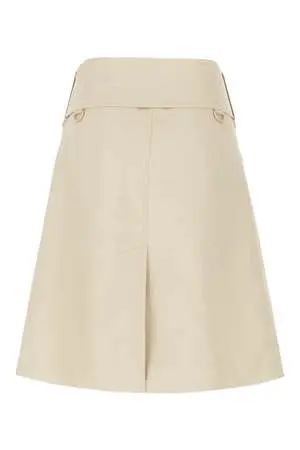 Burberry Skirt With Belt Detail
