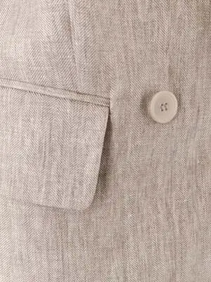 Max Mara Olimpia Linen Blazer - Cream