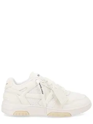 Off-White Out Of Office" Slim Sneakers - White