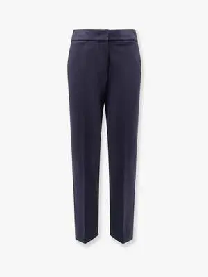 Max Mara Pegno Viscose Blend Trousers - Multicolor